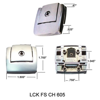 Zinc Die Cast Automatic Draw Bolt Lock – Crest Lock