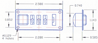 Combination Lock 533 Right Side – Crest Lock