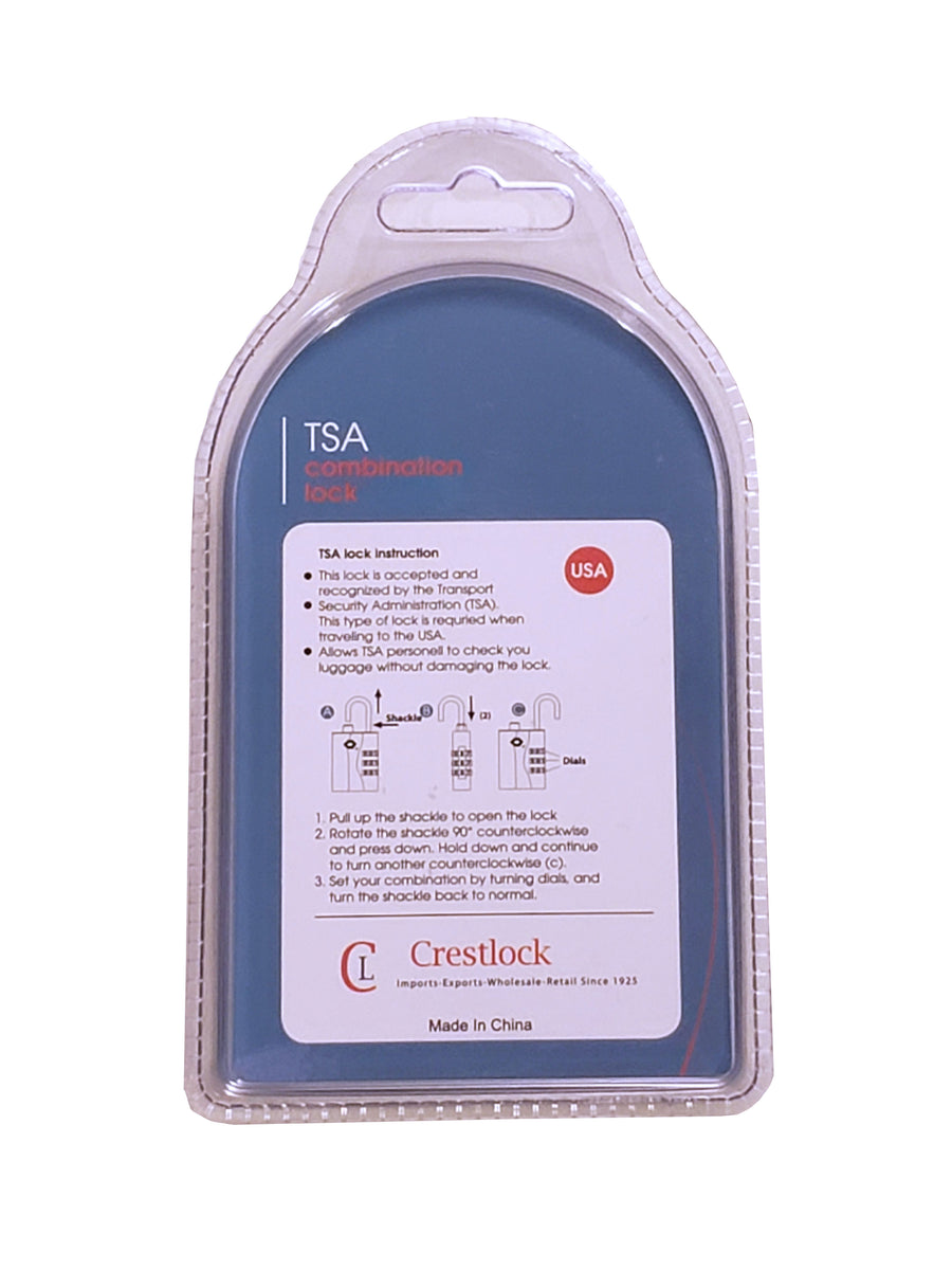 TSA Combination Lock – Crest Lock